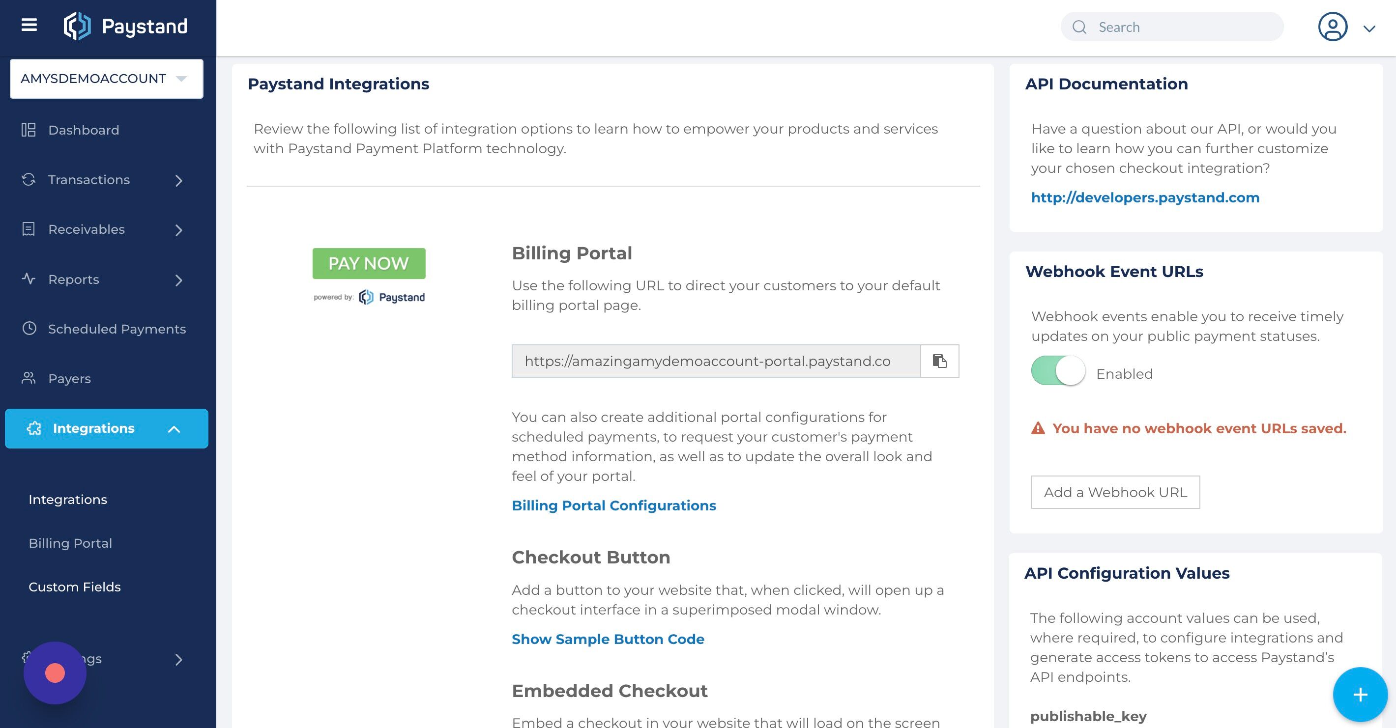 Custom Fields – Paystand Help Center