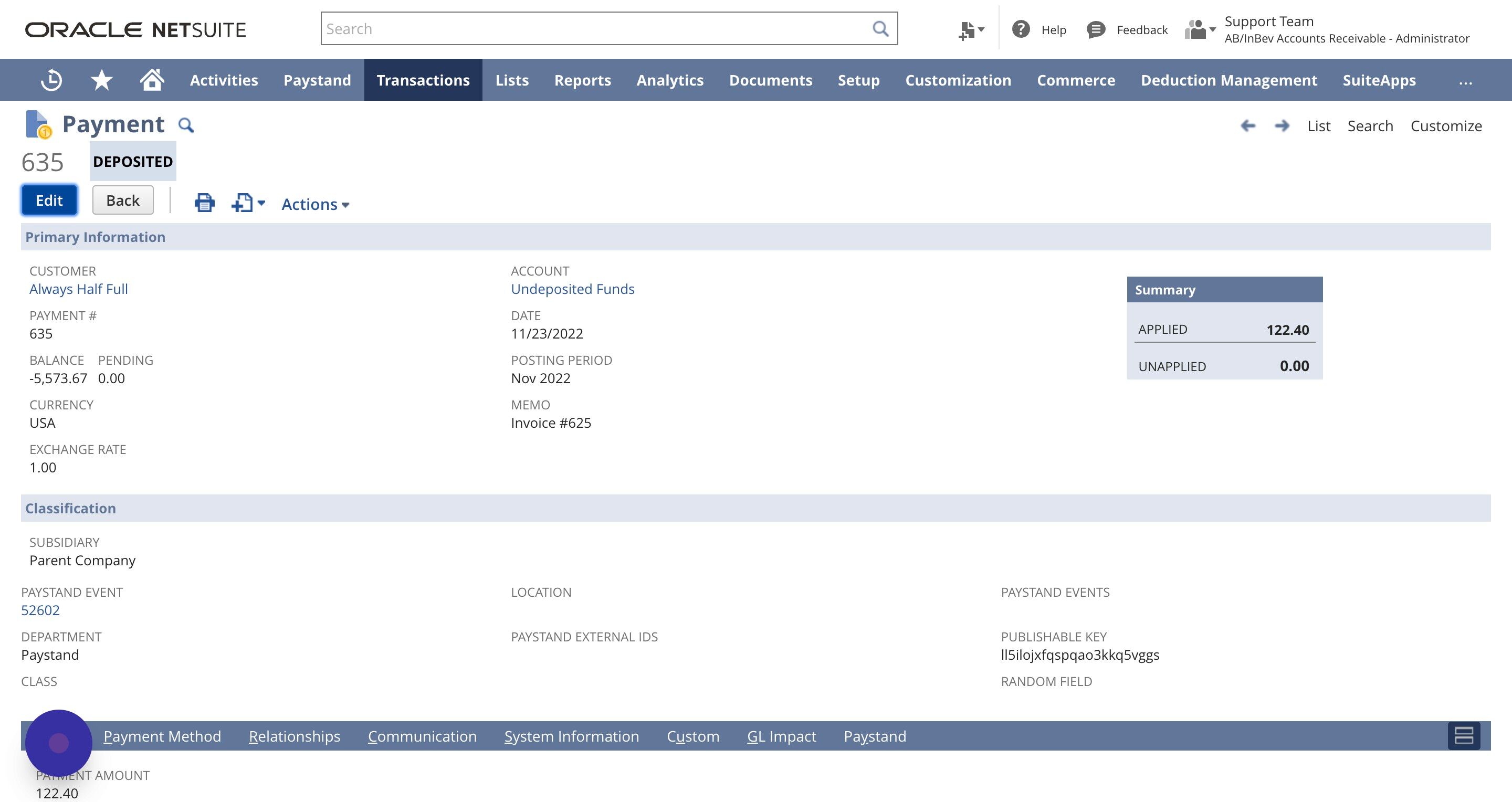 How to Unapply Payment from an Invoice – Paystand Help Center