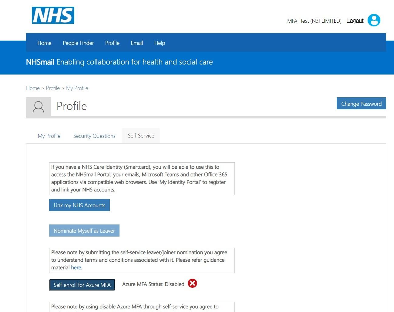 How to Enrol for MFA in NHS Mail using MS Authenticator · Multi-factor Authentication Hub