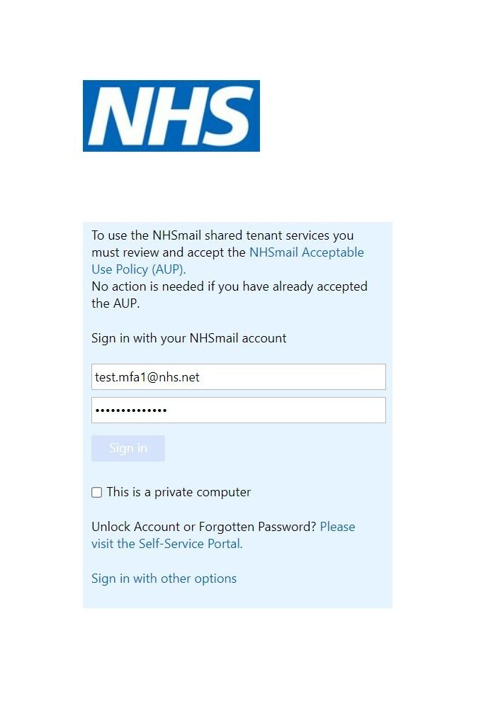 How to Enrol for MFA in NHS Mail using MS Authenticator · Multi-factor Authentication Hub