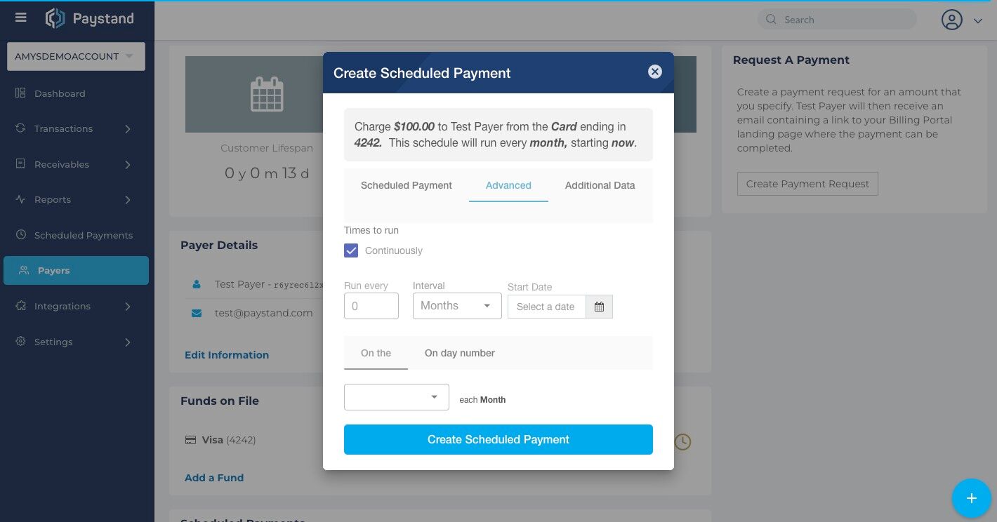 How to create Schedule Payments? – Paystand Help Center