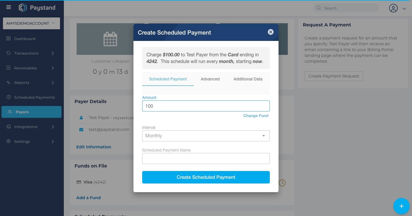 How to create Schedule Payments? – Paystand Help Center