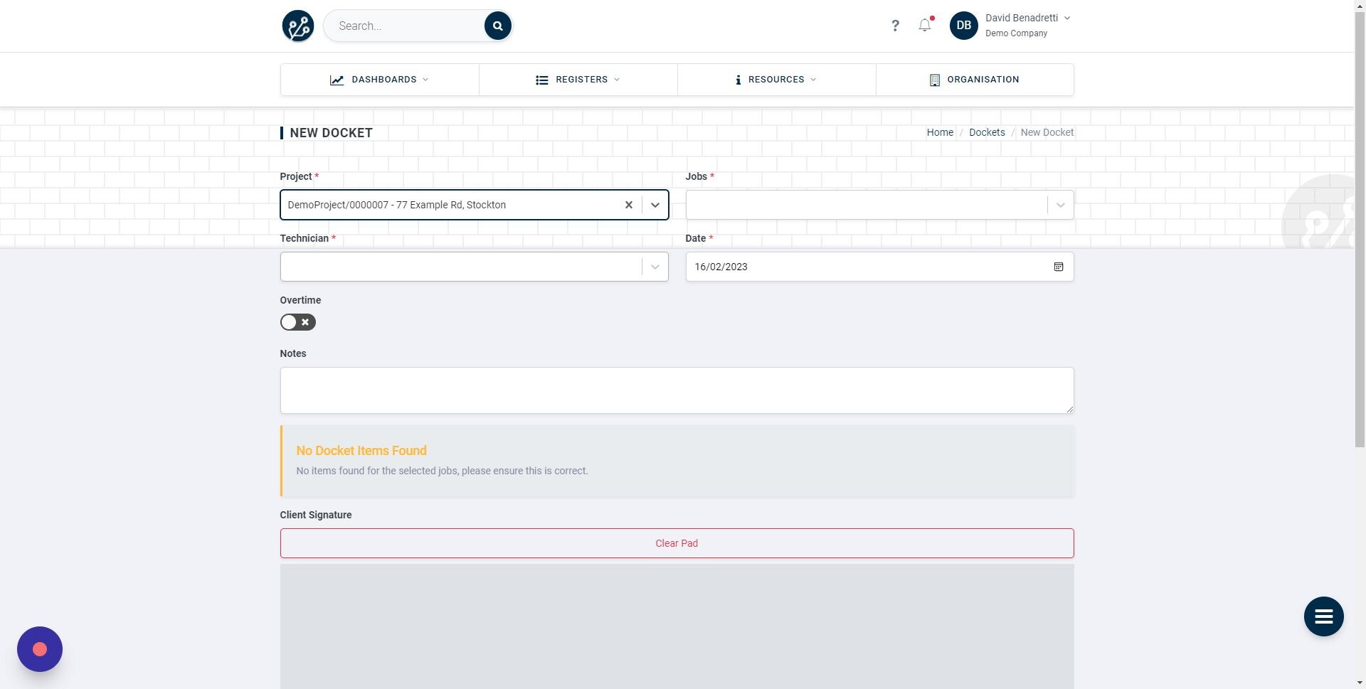 How Do I Create a Docket? – theBOSSapp | Docs