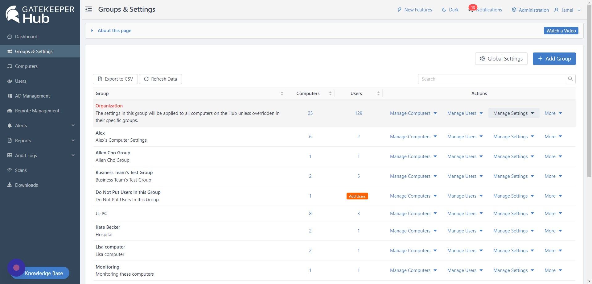 How to Adjust Signal Quality Bias on GateKeeper Hub. – GateKeeper