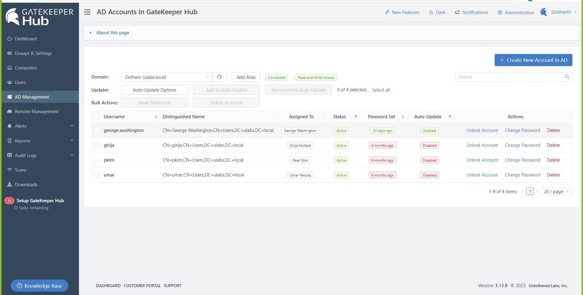 How to Set up Automatic Password Recycling in GateKeeper Hub. – GateKeeper