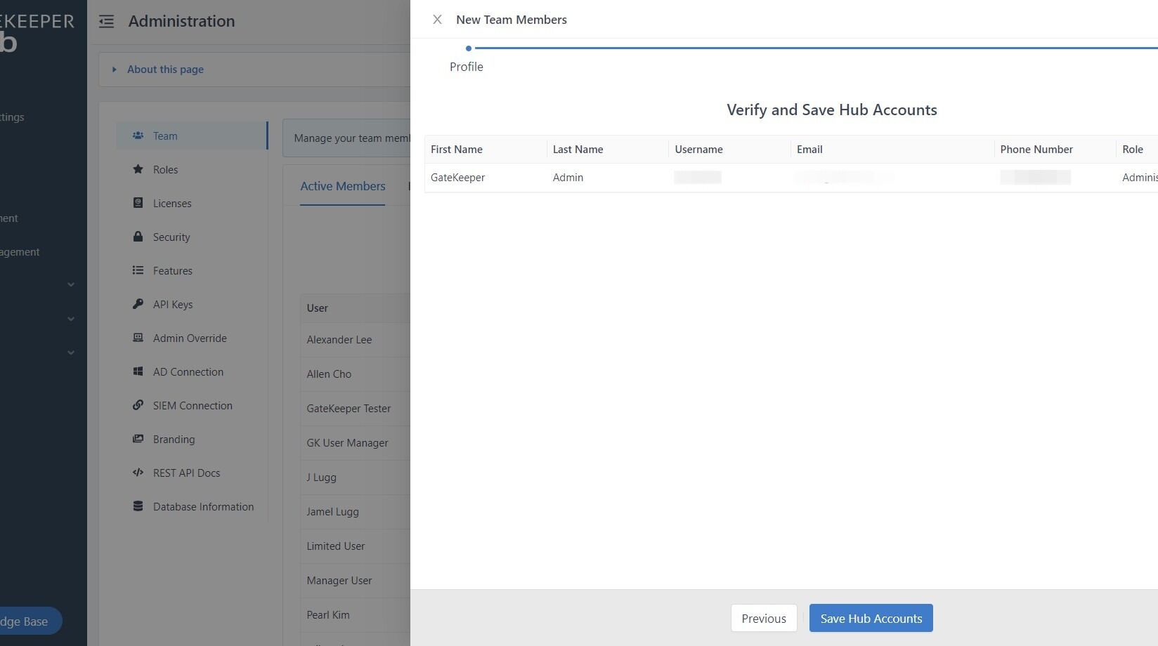 How To Add A Gatekeeper Hub Admin User Gatekeeper