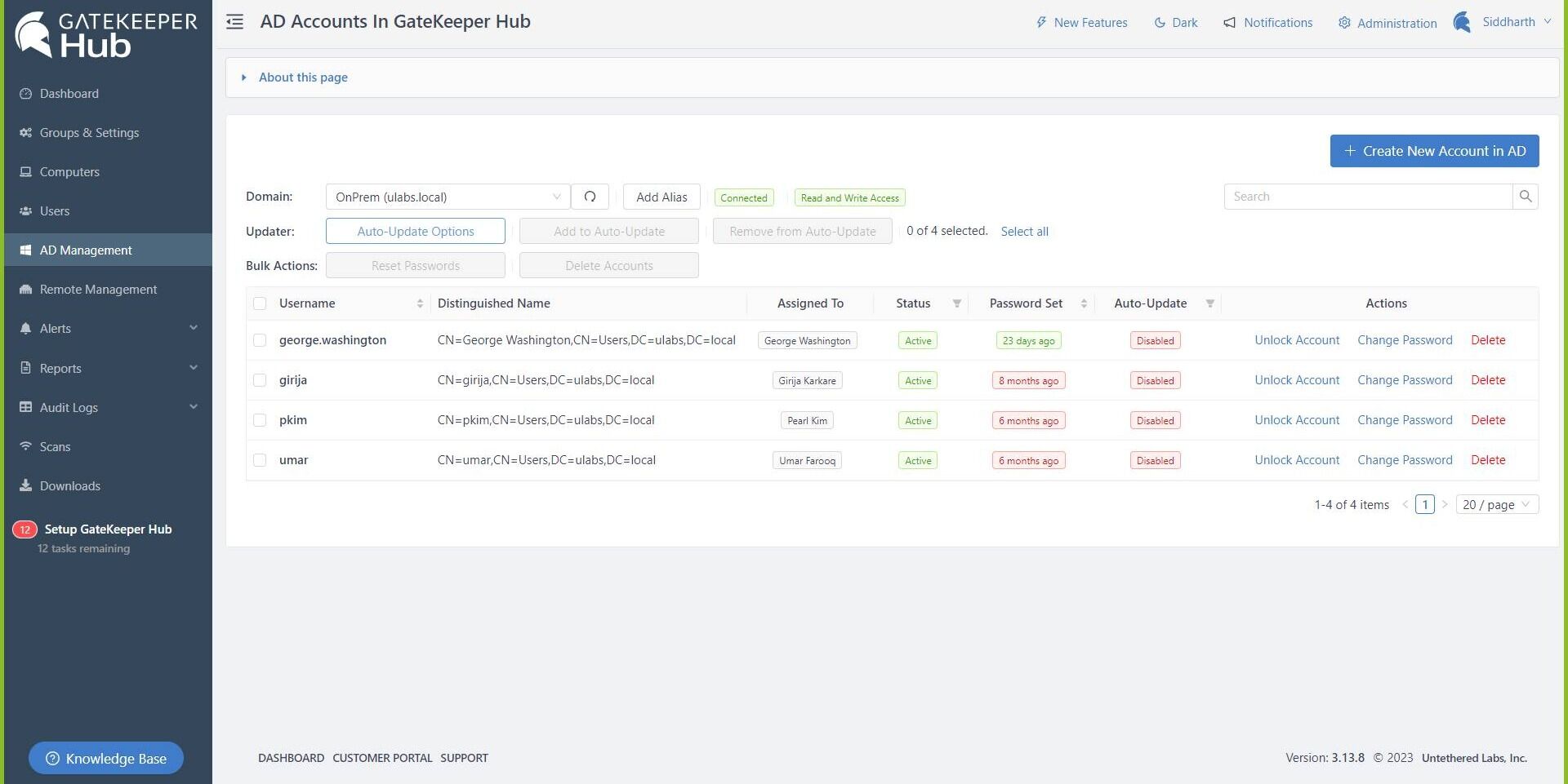 How to Set up Automatic Password Recycling in GateKeeper Hub. – GateKeeper