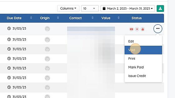 Voiding Invoices & Credits - Planufac ERP Documentation Voiding Invoices & Credits - Planufac ERP Documentation