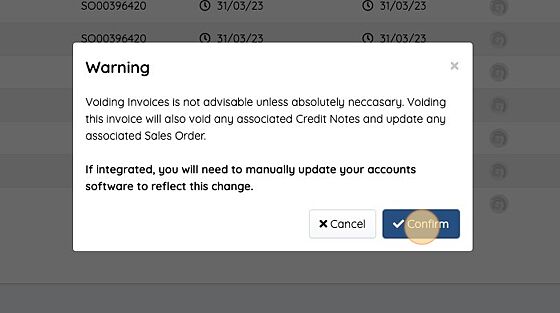 Voiding Invoices & Credits - Planufac ERP Documentation Voiding Invoices & Credits - Planufac ERP Documentation
