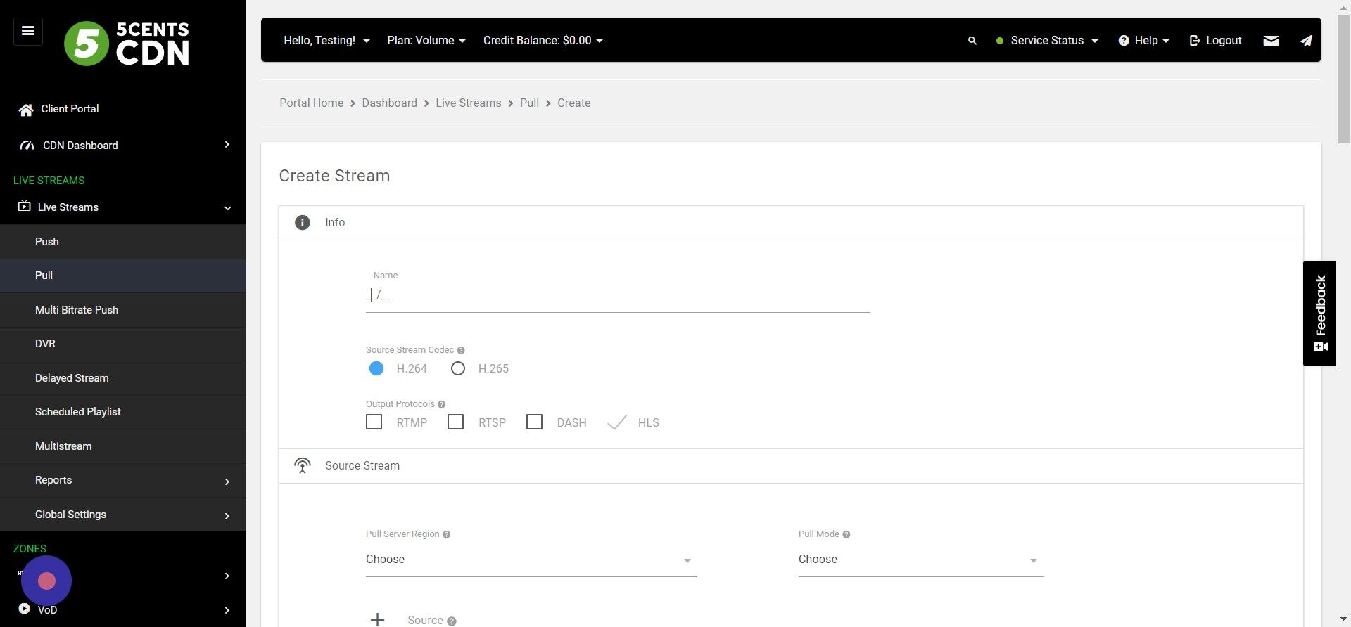 How to ingest SRT stream in 5centsCDN? – 5centsCDN Help Center