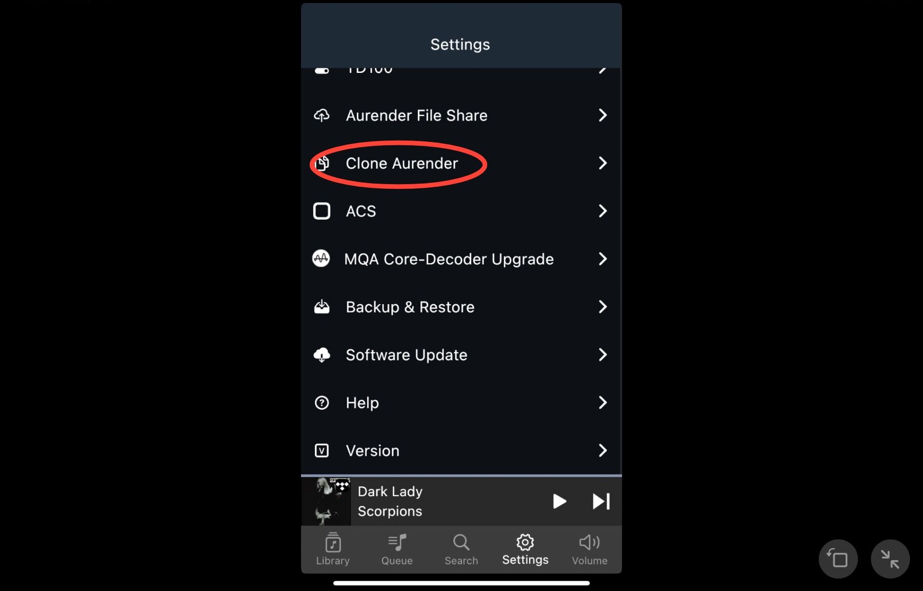 How to export metadata from ACS Manager? (A30 Manager) – Aurender
