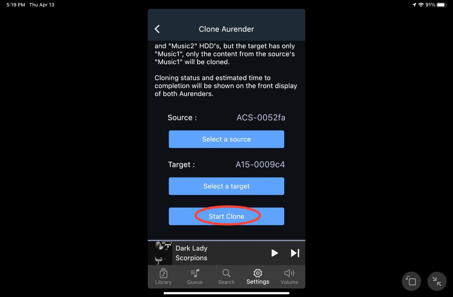 How to export metadata from ACS Manager? (A30 Manager) – Aurender