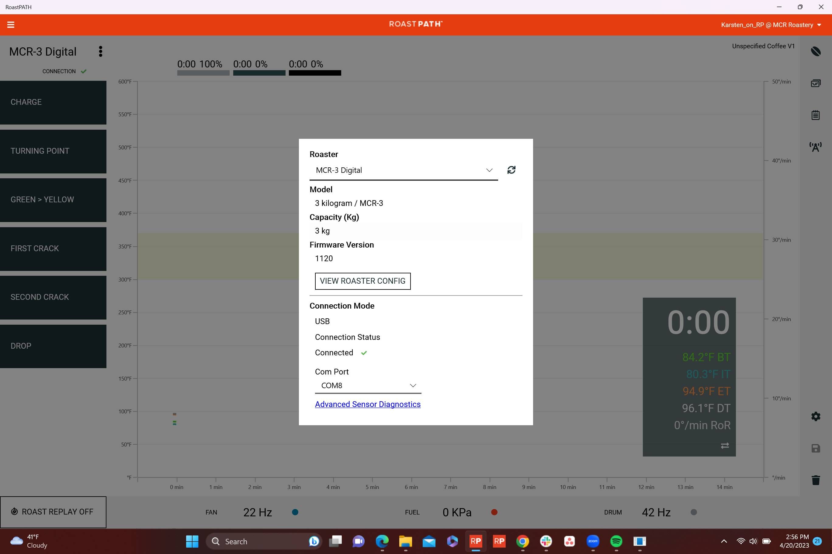 Connecting RoastPATH & your Roaster – RoastPATH