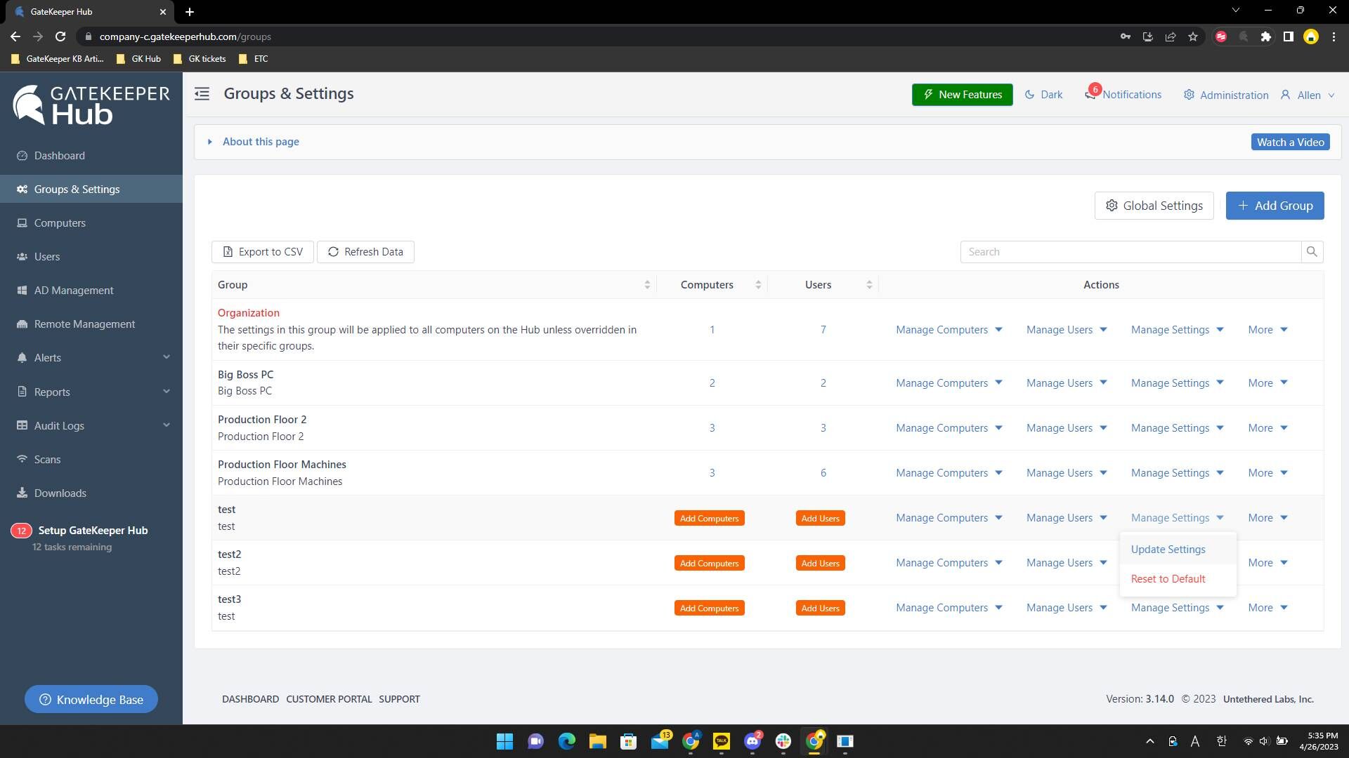 How to change Token Out-of-Range Timeout settings? – GateKeeper