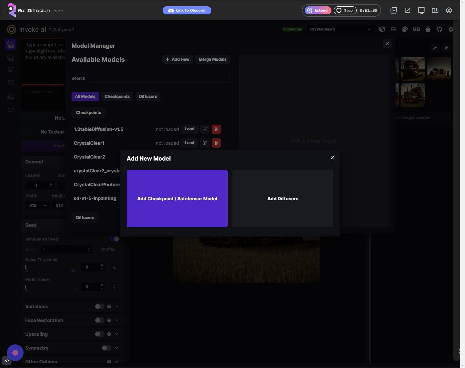 Importing Models/LoRA's
