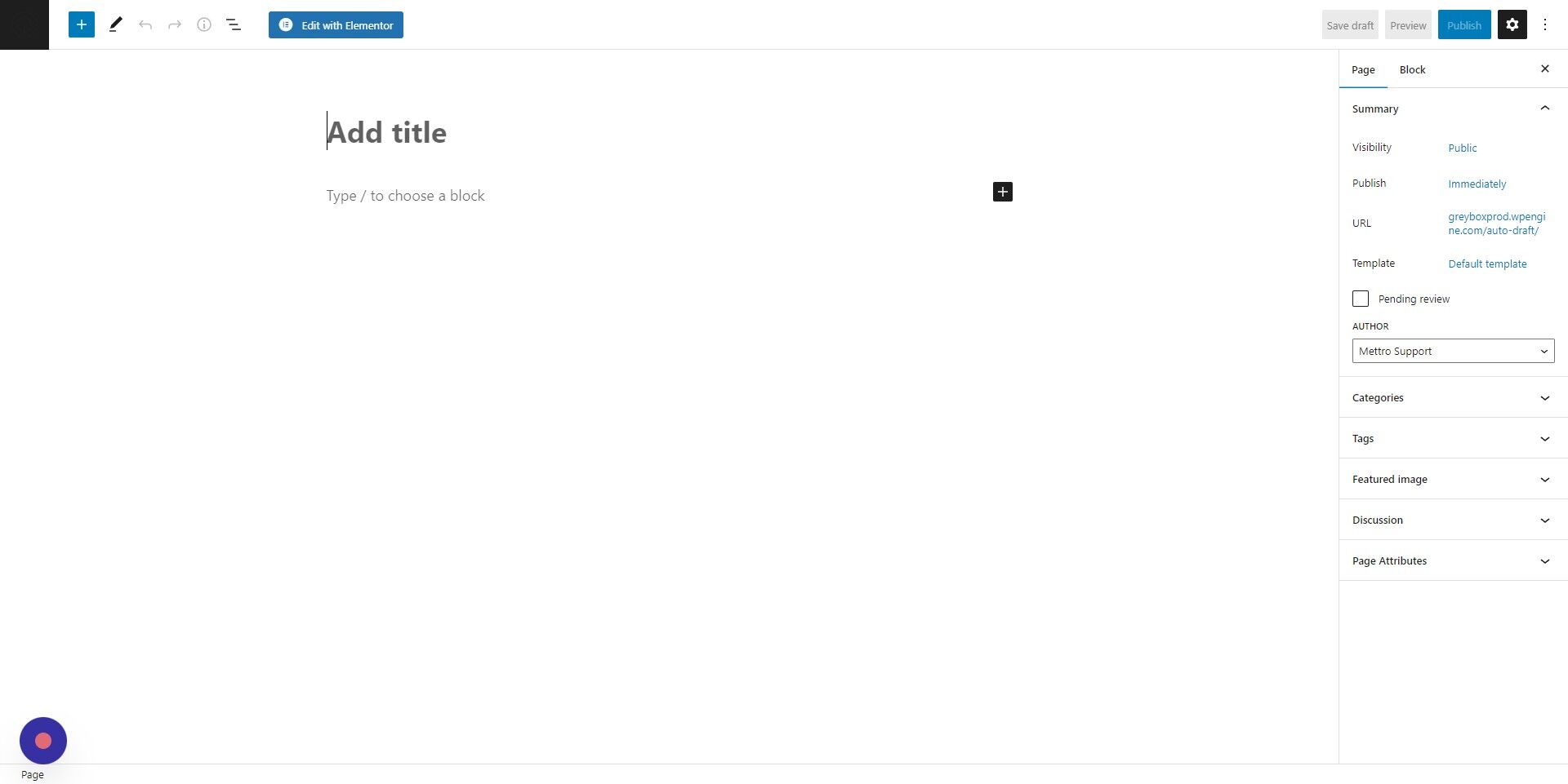 Creating a homepage using a pre-built page - GreyboxPro