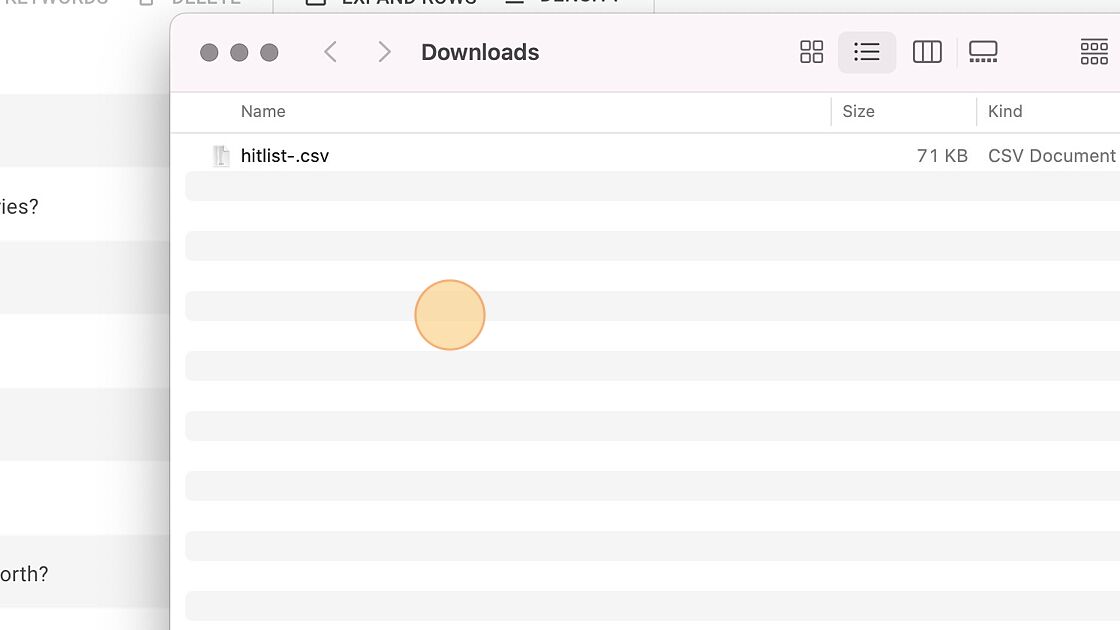 Exporting and Export formats – Hitlist AI by LifersAI Exporting and Export formats – Hitlist AI by LifersAI