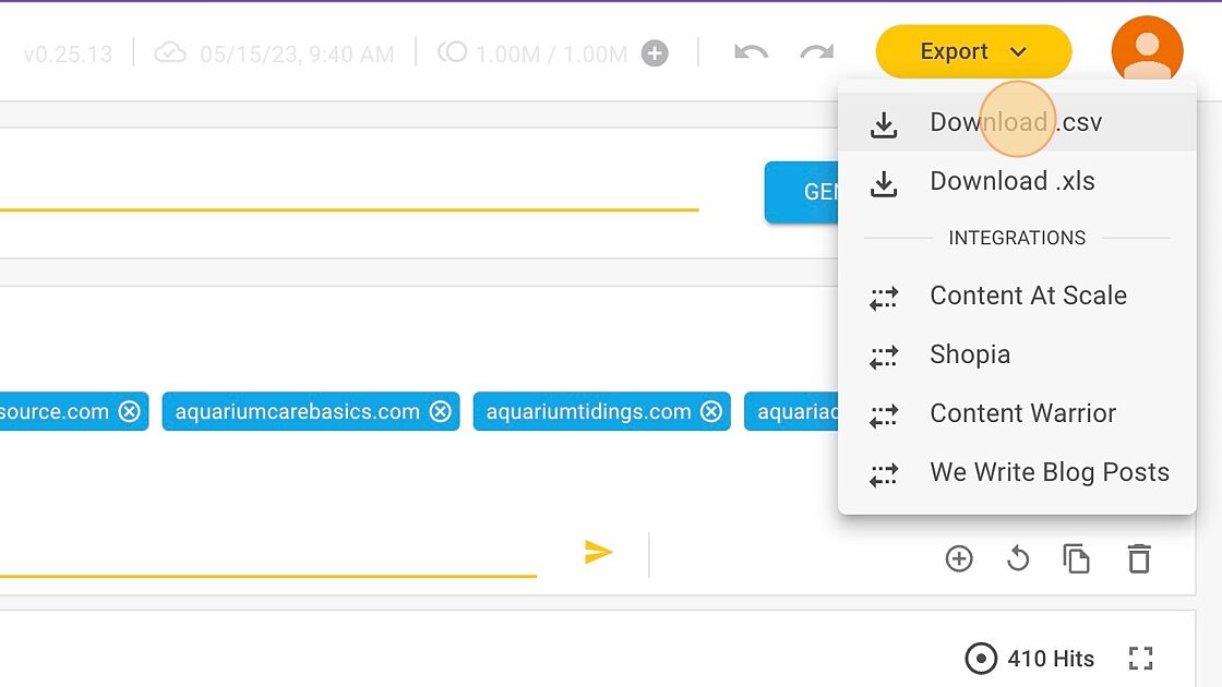 Exporting and Export formats – Hitlist AI by LifersAI Exporting and Export formats – Hitlist AI by LifersAI