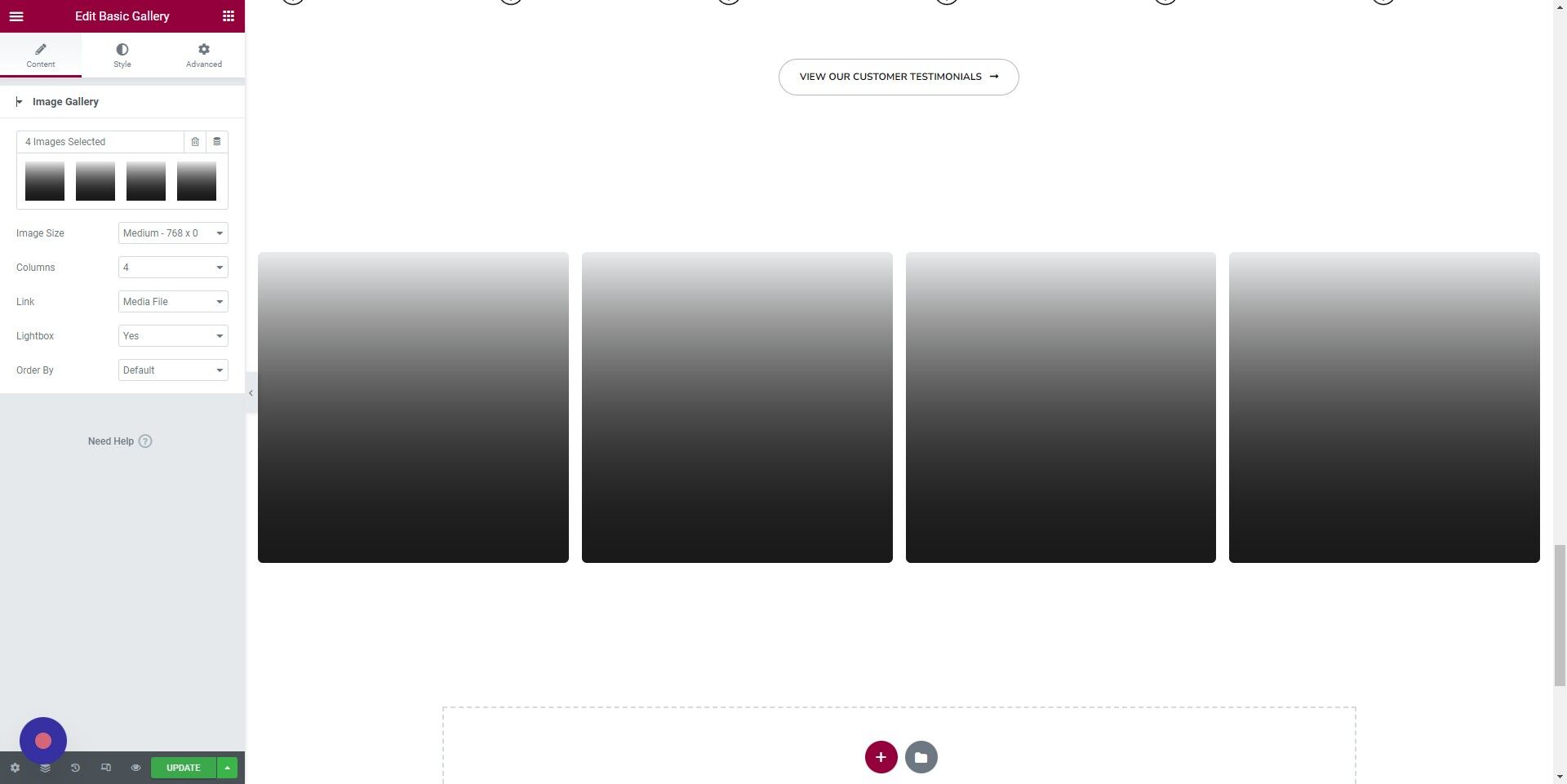 Using Pre-Built Image Galleries Components - GreyboxPro