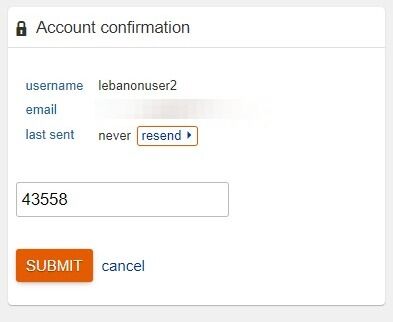 Registering a new account – LSN Support