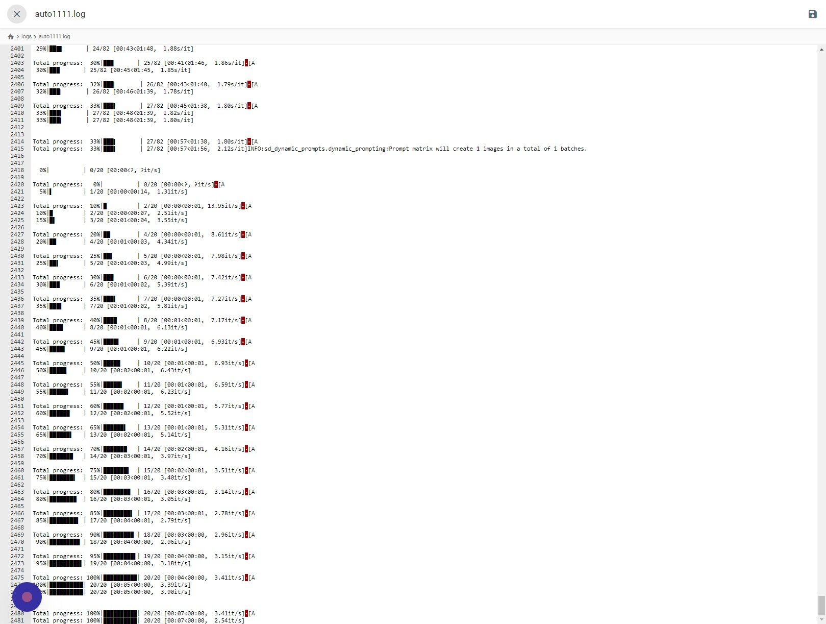 Navigating the file explorer