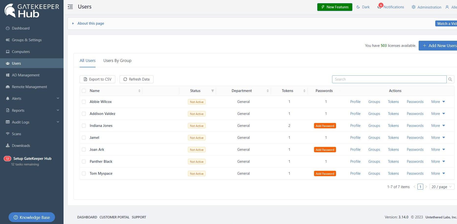 How to "Generate a New Recovery Code"? – GateKeeper