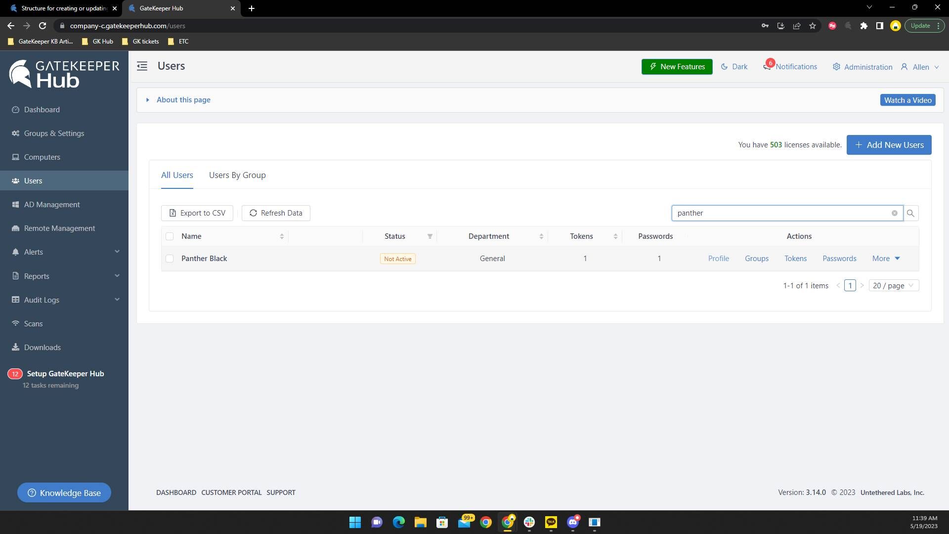 How to "Generate a New Recovery Code"? – GateKeeper