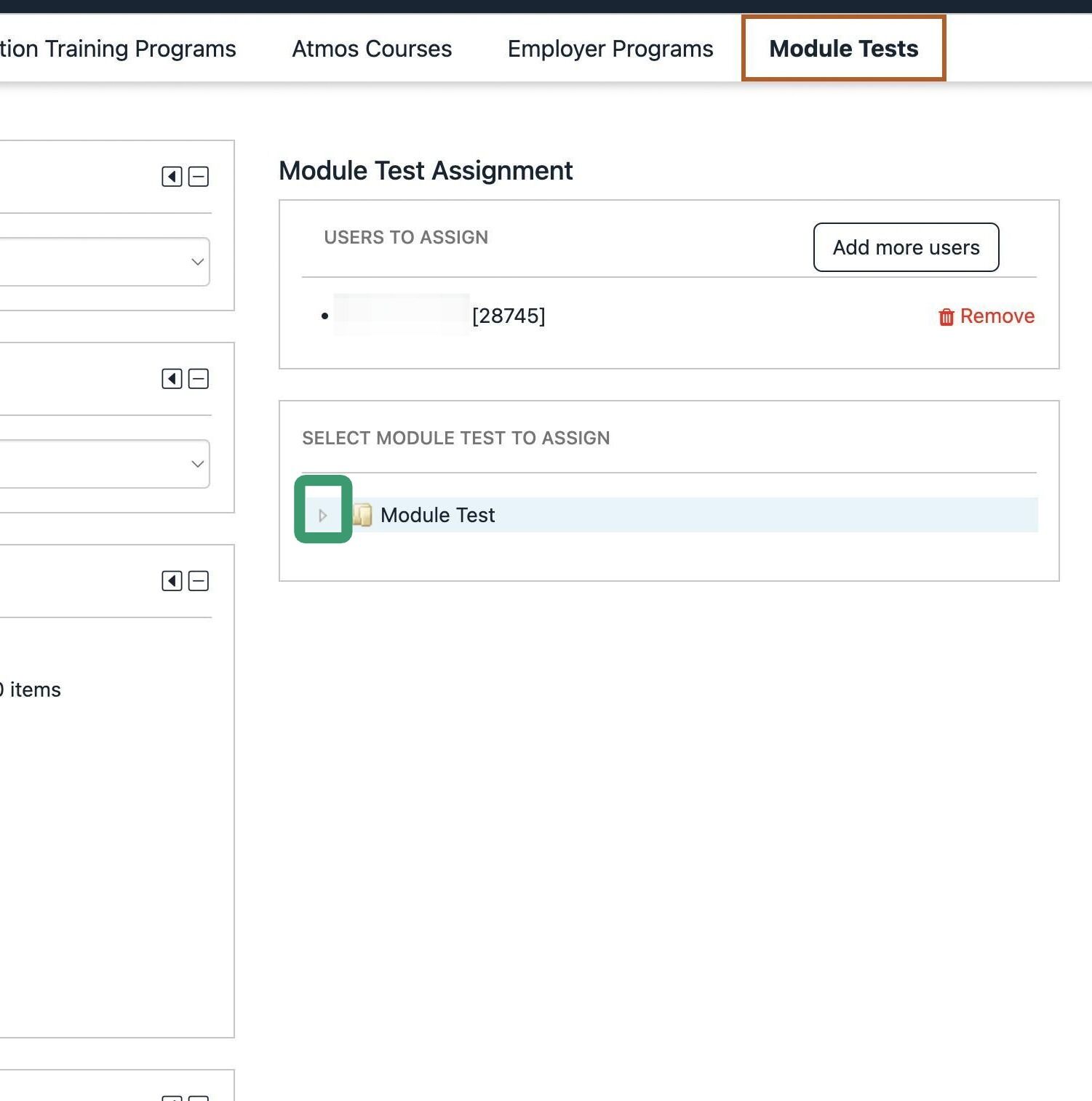 How to assign a test in the NCCER Learning Platform