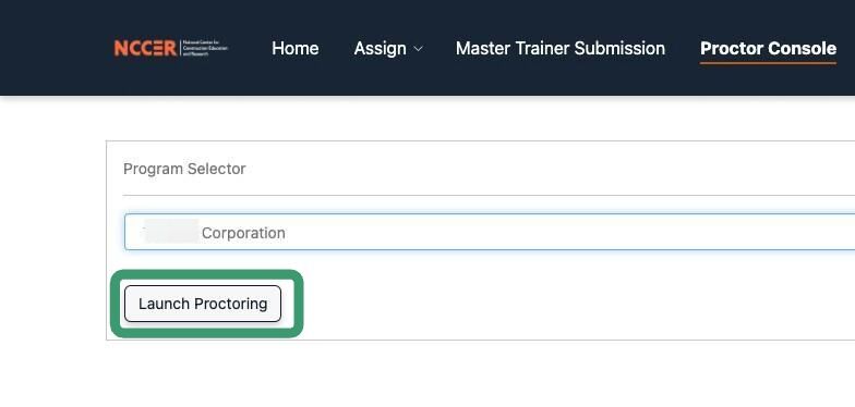 How to proctor a module test in the NCCER Learning Platform