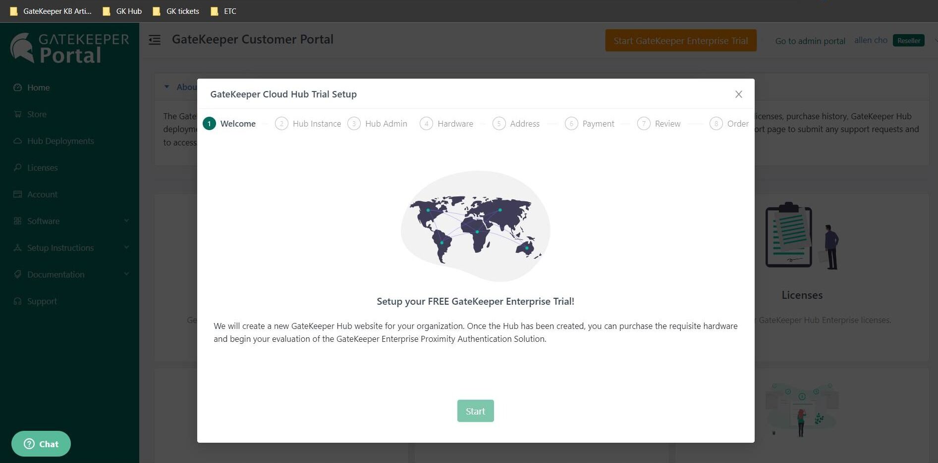 How to start your GateKeeper Enterprise Trial? – GateKeeper