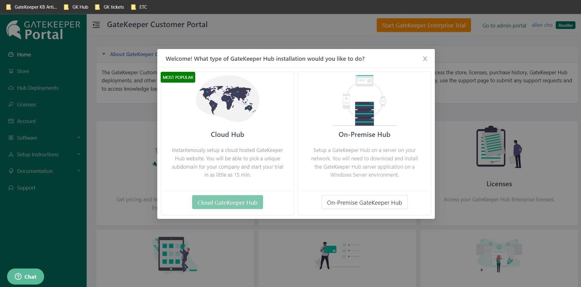 How to start your GateKeeper Enterprise Trial? – GateKeeper