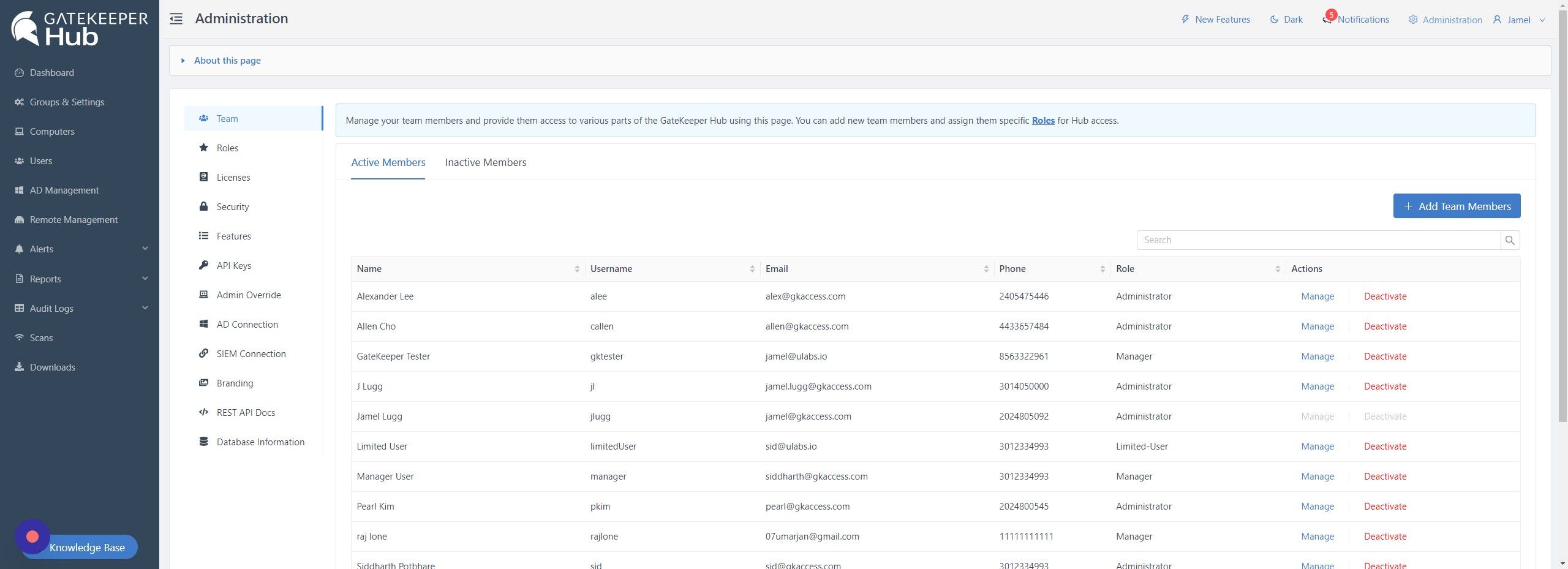 How to resend the GateKeeper Hub admin verification email. – GateKeeper
