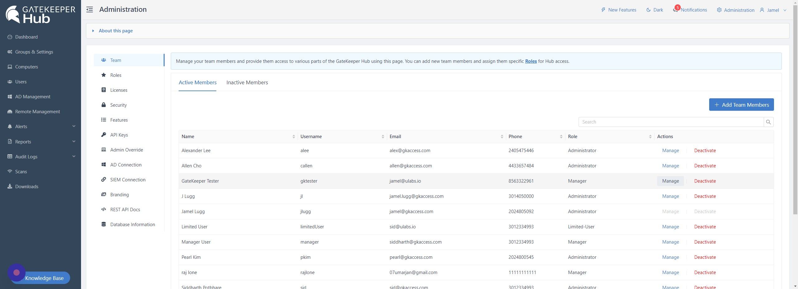 How to resend the GateKeeper Hub admin verification email. – GateKeeper