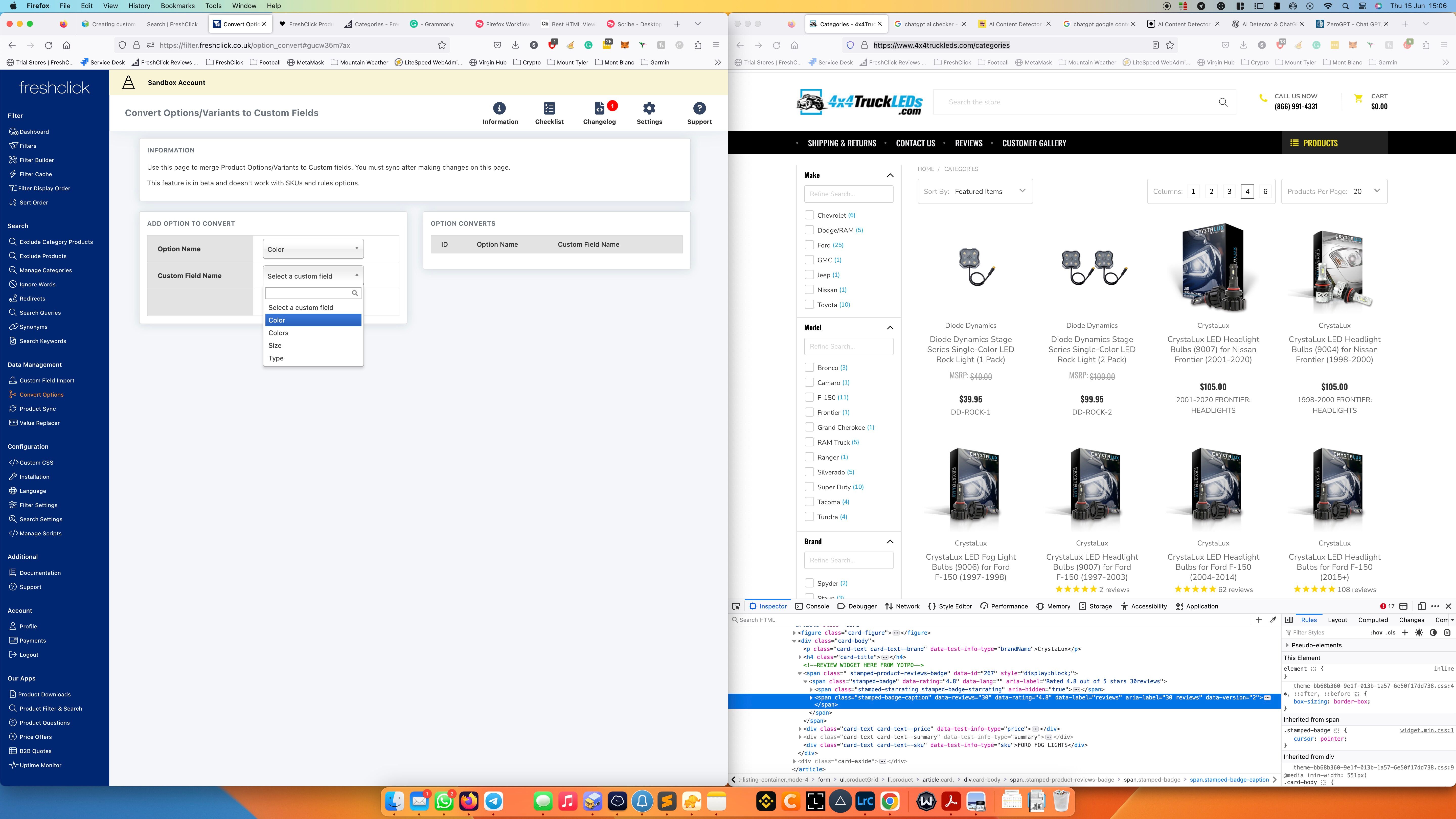 Search & Product Filter | FreshClick