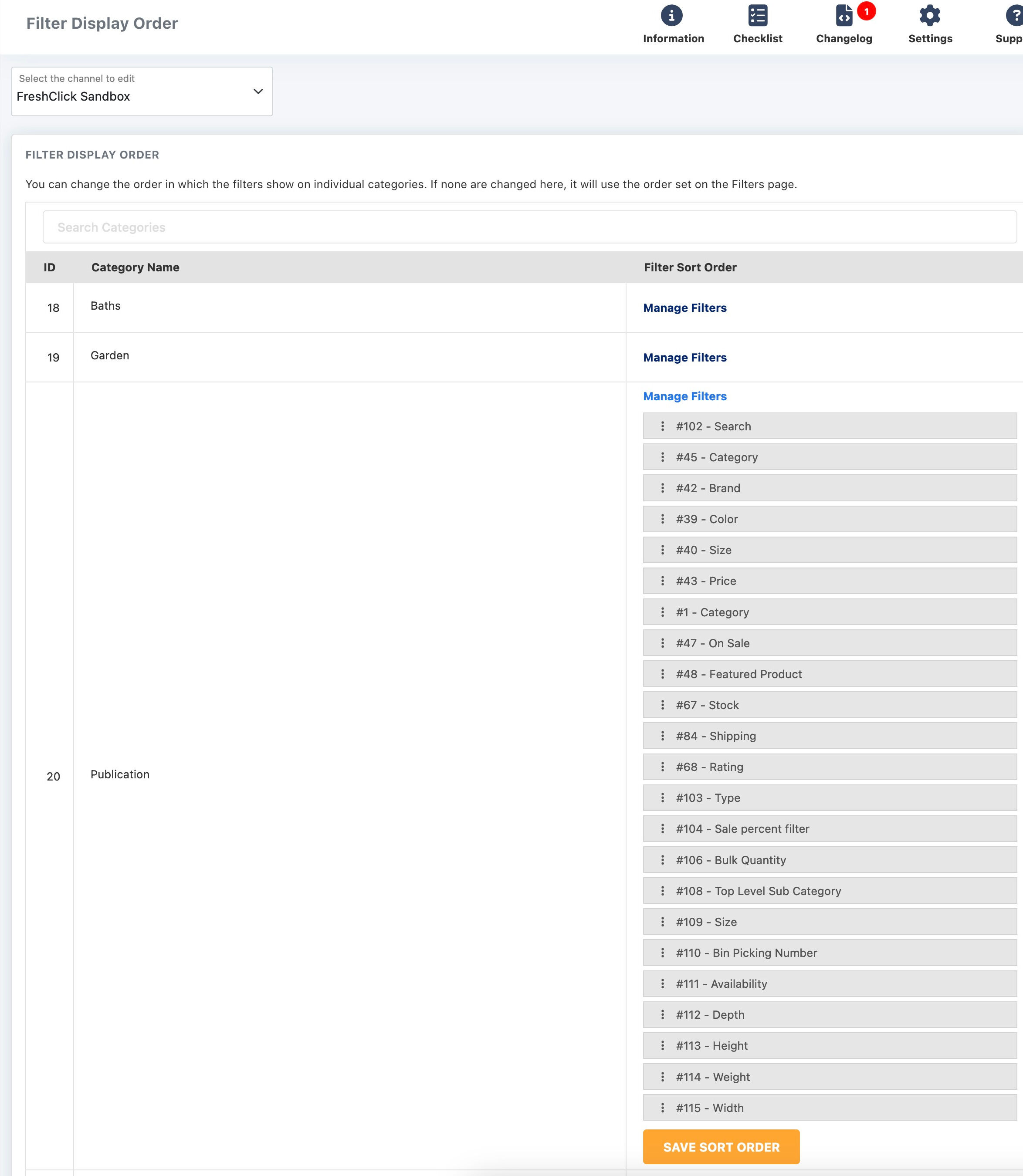 Search & Product Filter | FreshClick