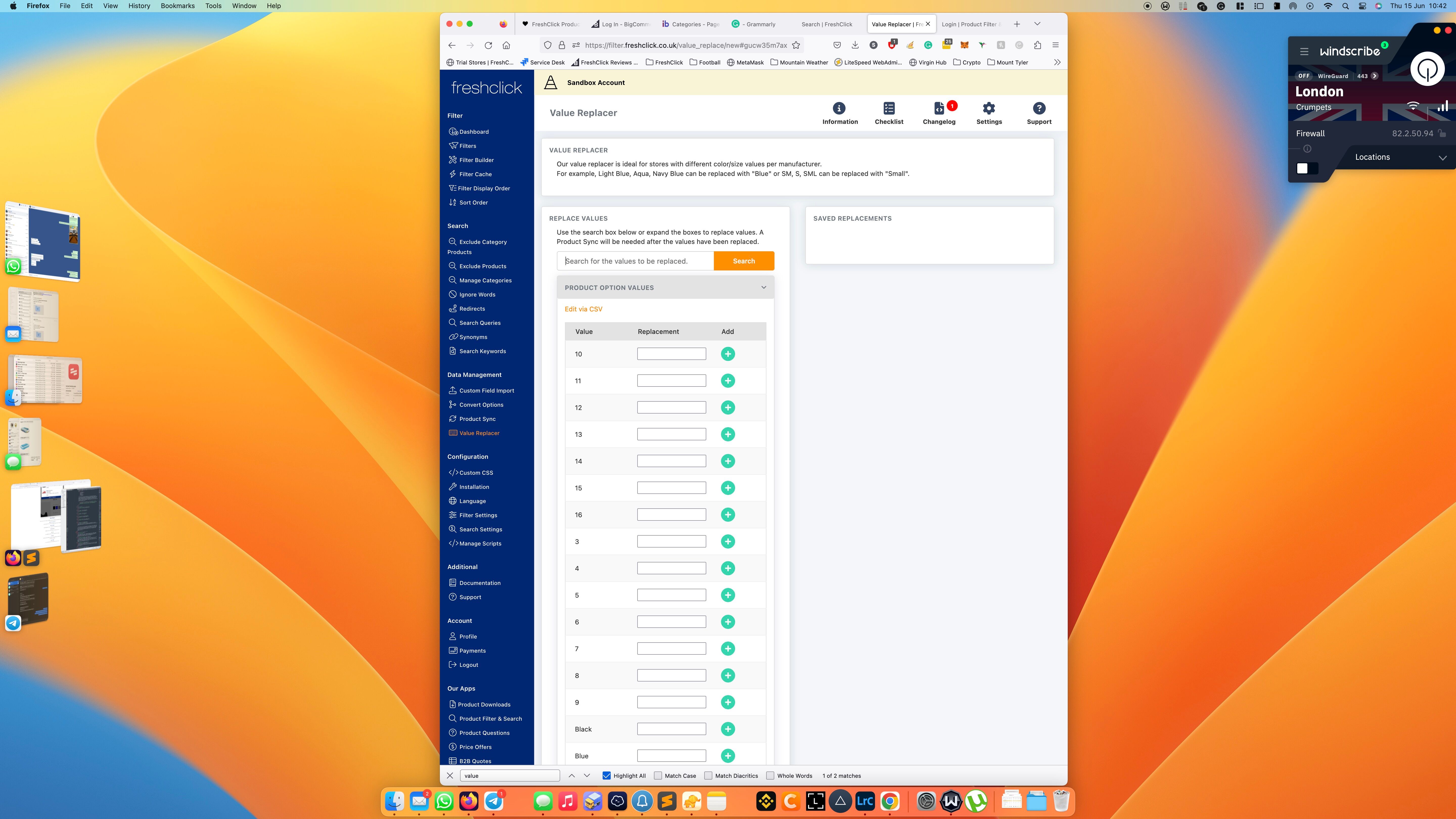 Search & Product Filter | FreshClick