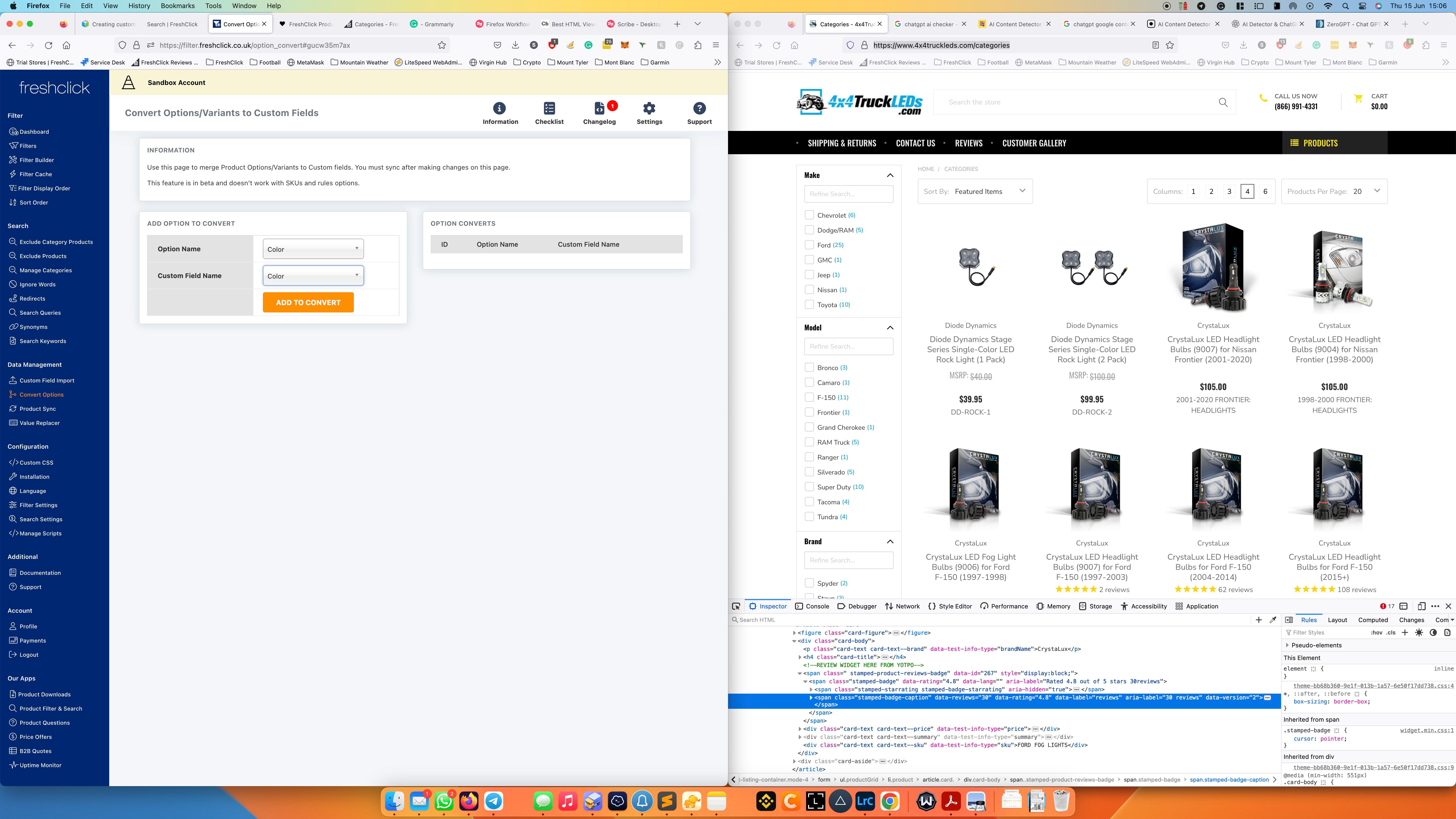 Search & Product Filter | FreshClick