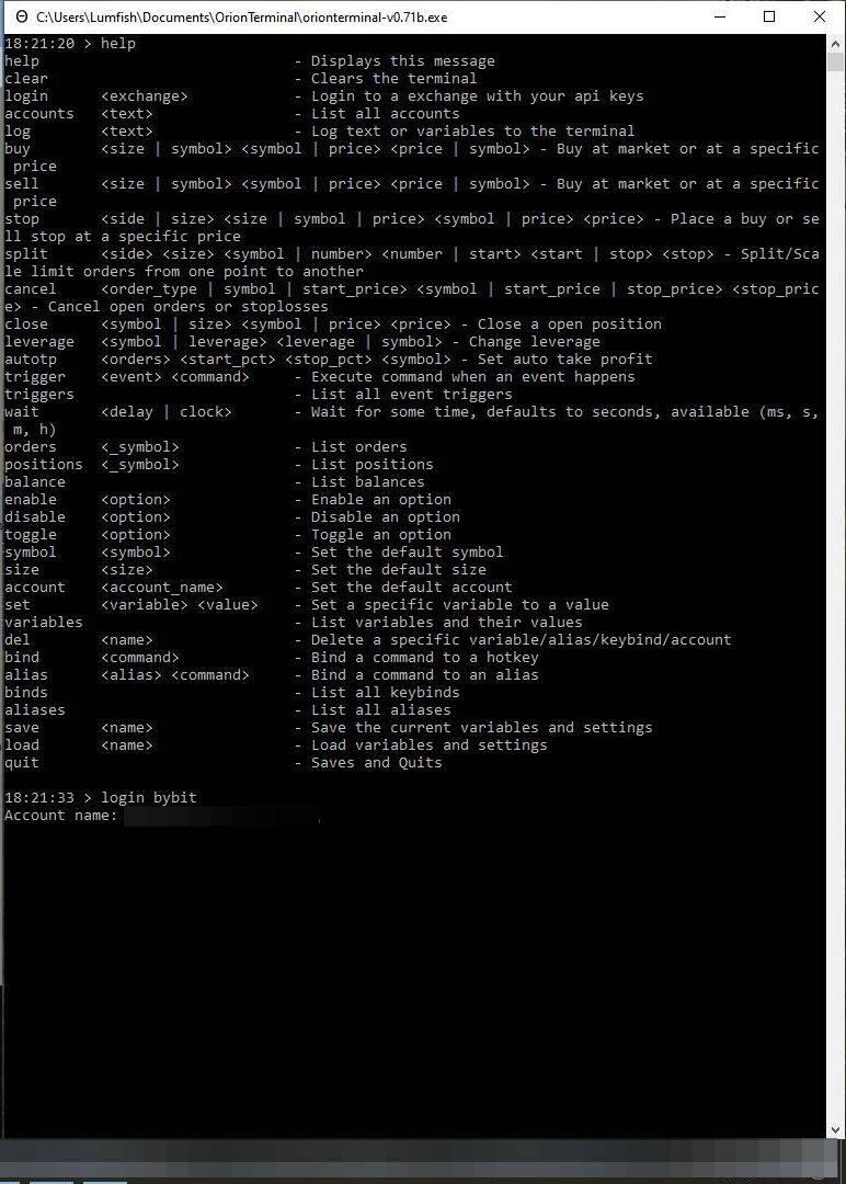 Bybit Account and API Key Creation - Orion Terminal