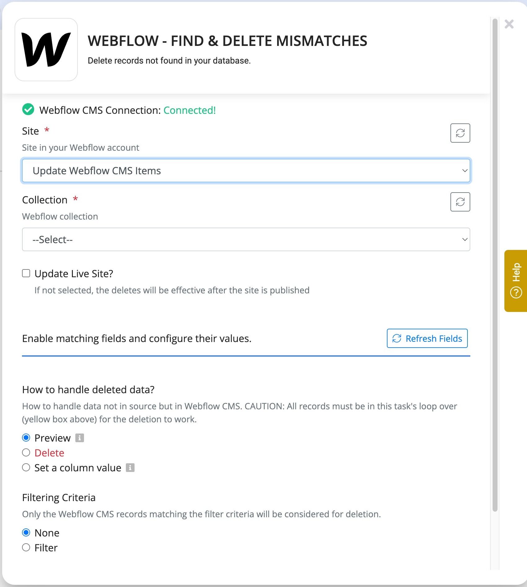 Byteline - Sync RSS feed to Webflow CMS