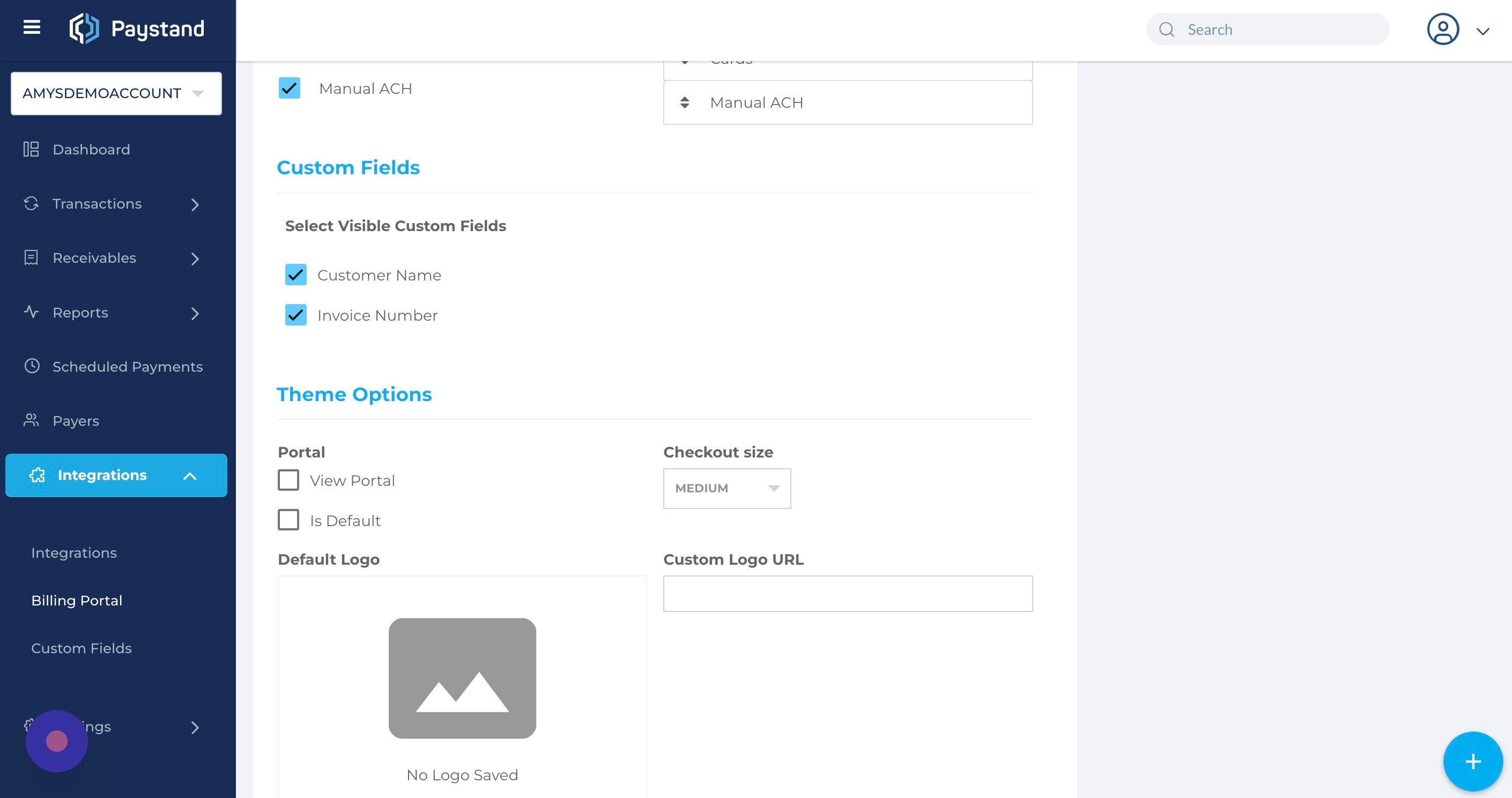How to create a Billing Portal – Paystand Help Center
