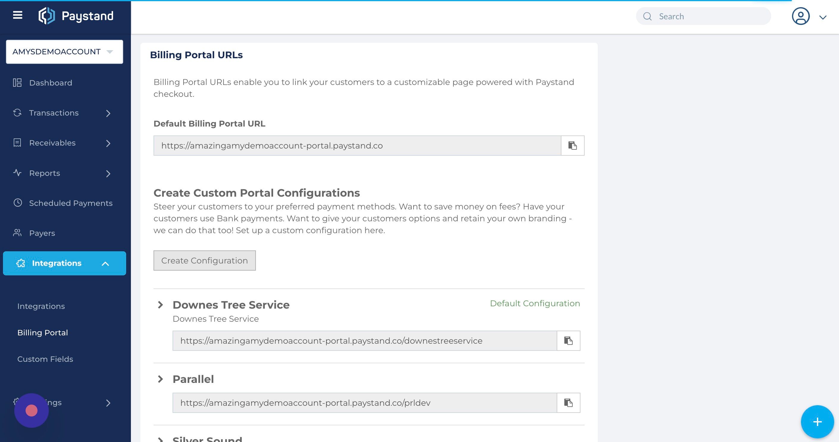 How to create a Billing Portal – Paystand Help Center