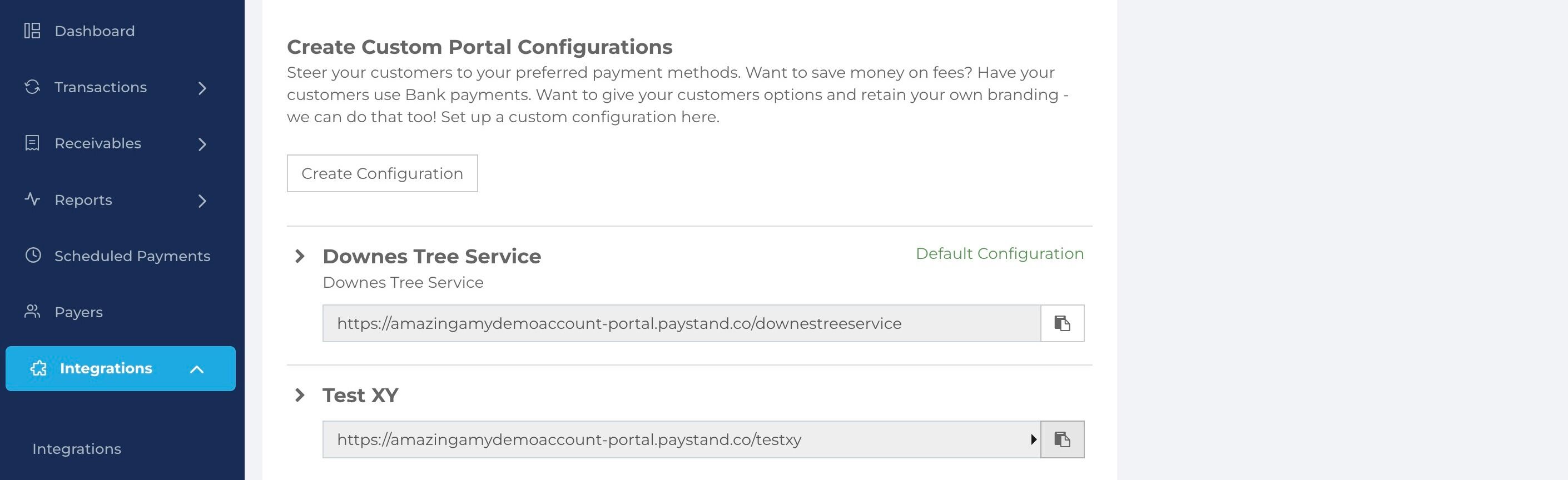 How to create a Billing Portal – Paystand Help Center