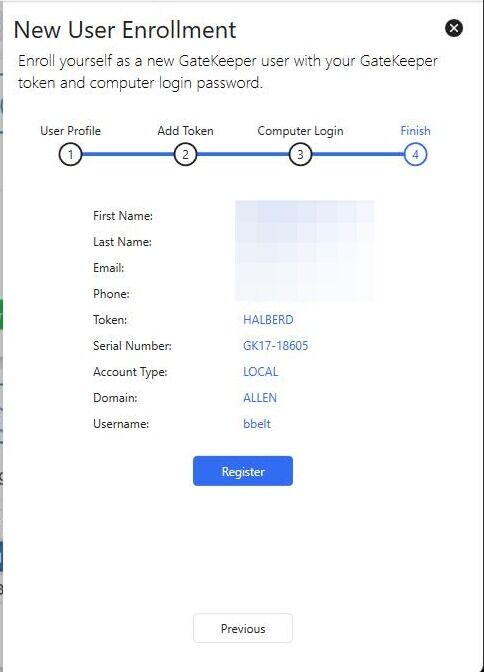 How to add a user through the GateKeeper Client App. – GateKeeper