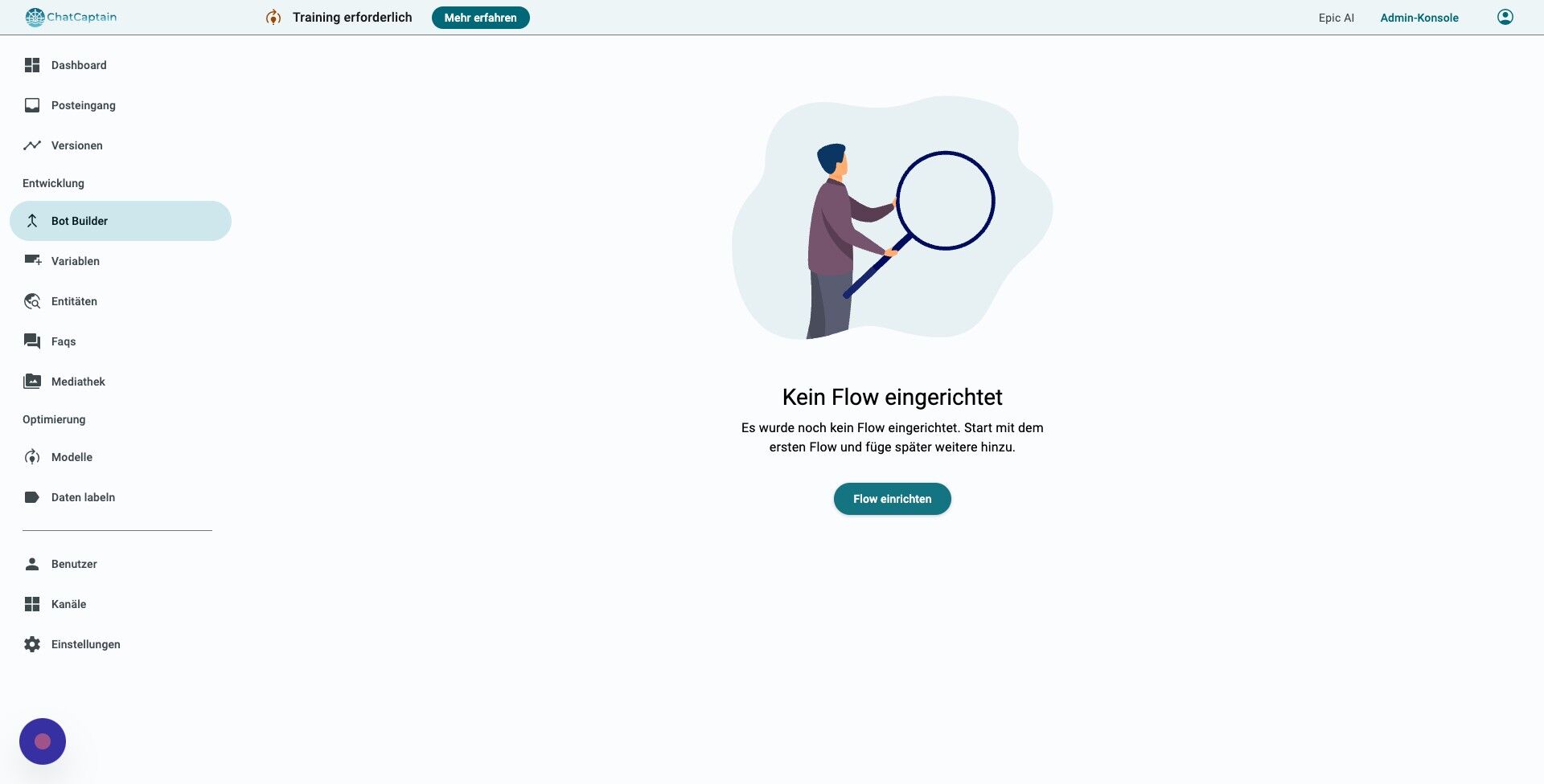 Bot Builder - ChatCaptain Handbuch