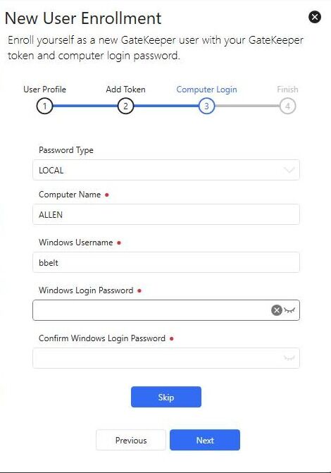 How to add a user through the GateKeeper Client App. – GateKeeper