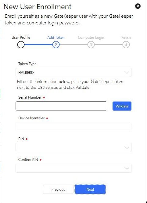 How to add a user through the GateKeeper Client App. – GateKeeper