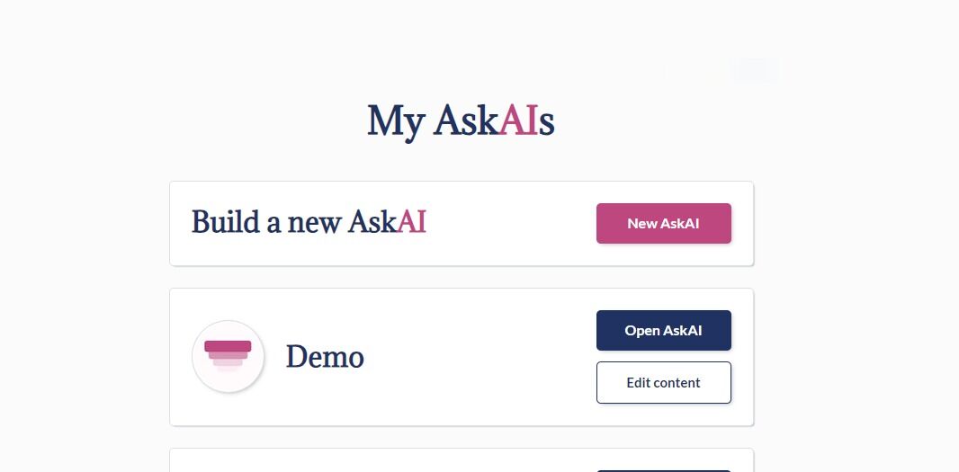 Edit Your "I don't know" Response - My AskAI Docs