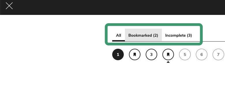How to log in, start, and take a module test