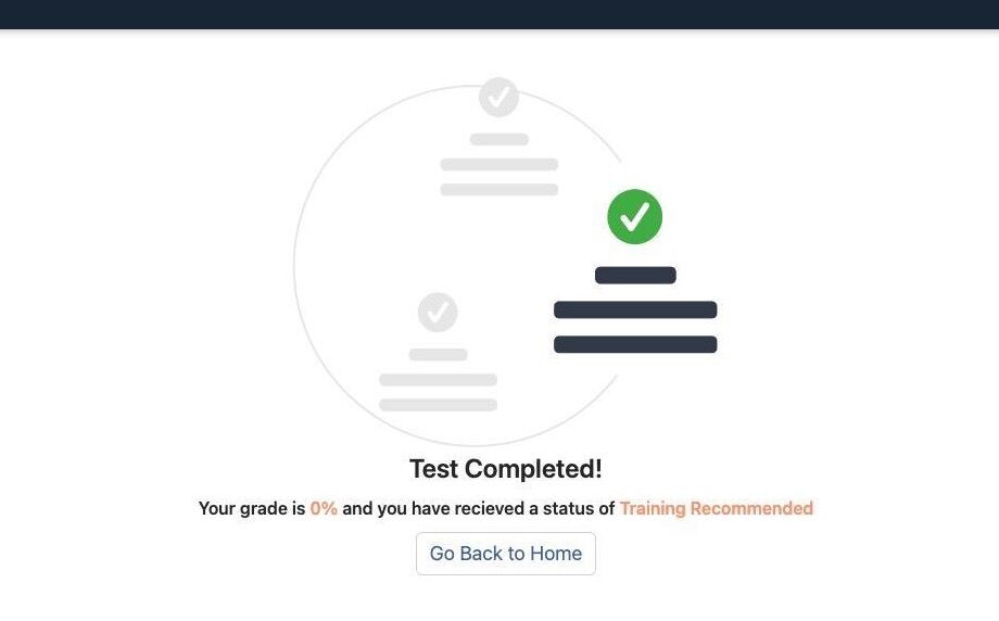 How to log in, start, and take a module test