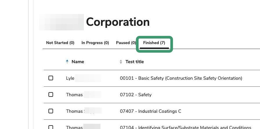 How to proctor a module test in the NCCER Learning Platform